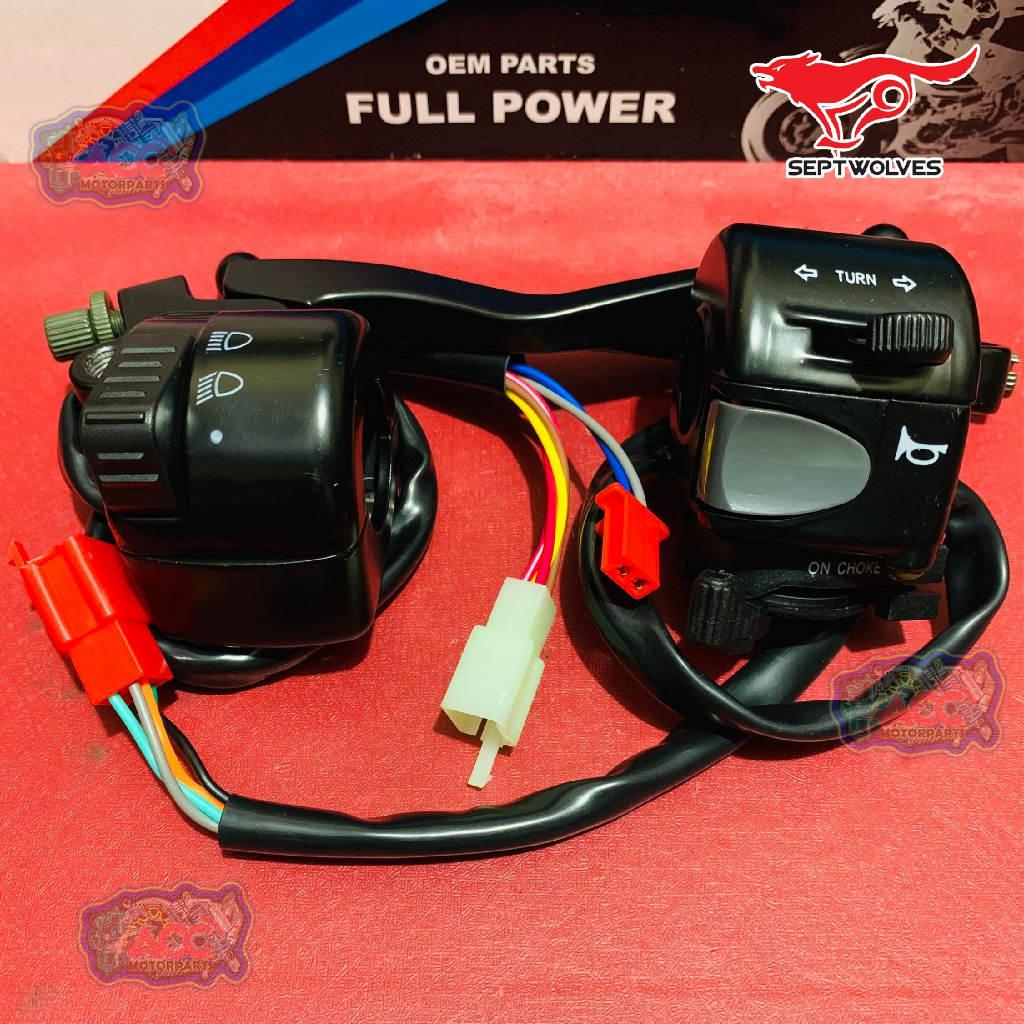 ACC Motorparts Bajaj CT100 Handle Switch Set with Brake Lever Left ...