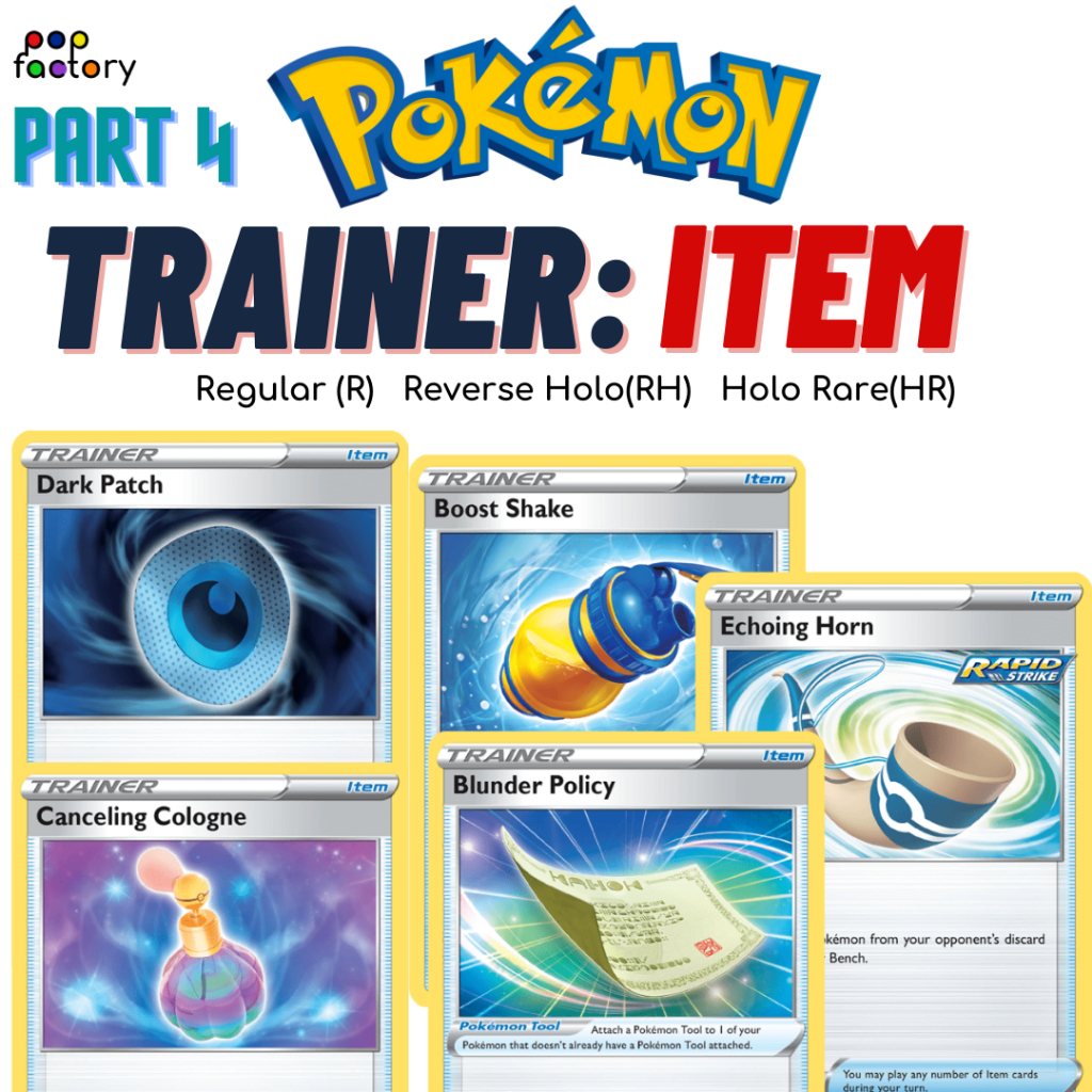 (Part 4/4) Pokemon TRAINER - ITEM | Shopee Philippines