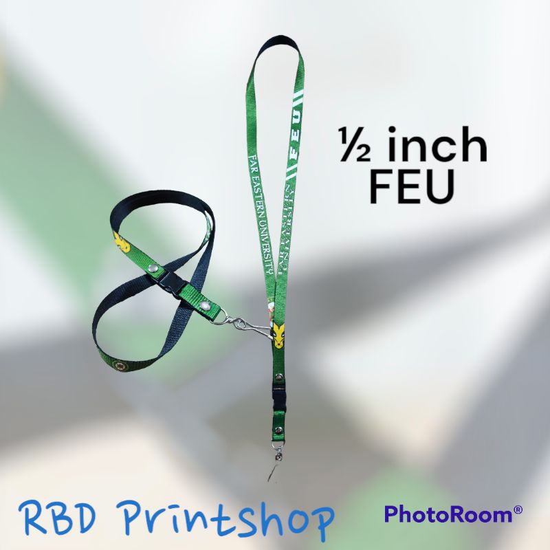 ½ inch FEU id lace lanyard | Shopee Philippines
