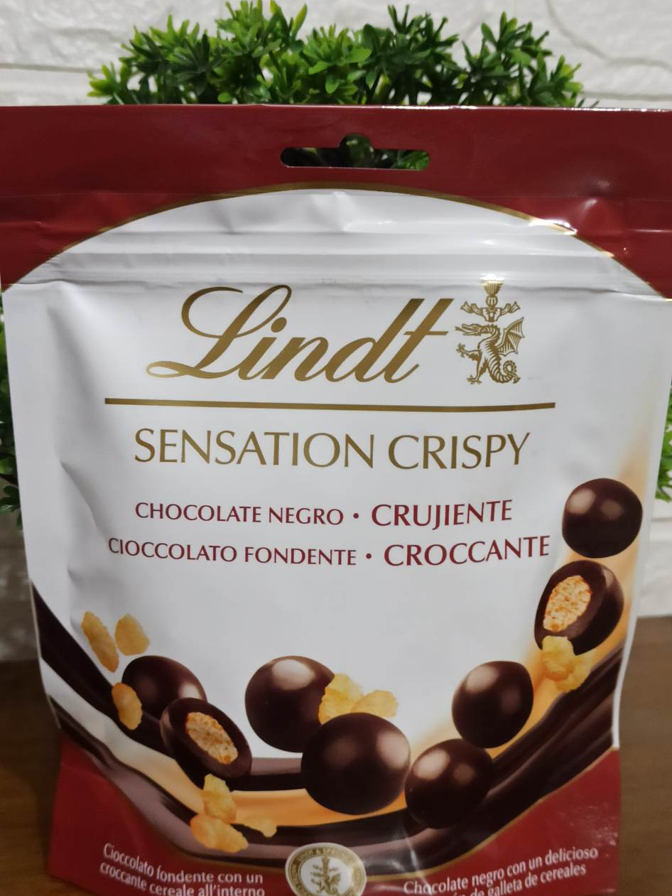 Lindt Sensation Crispy Dark Chocolate 140g | Shopee Philippines