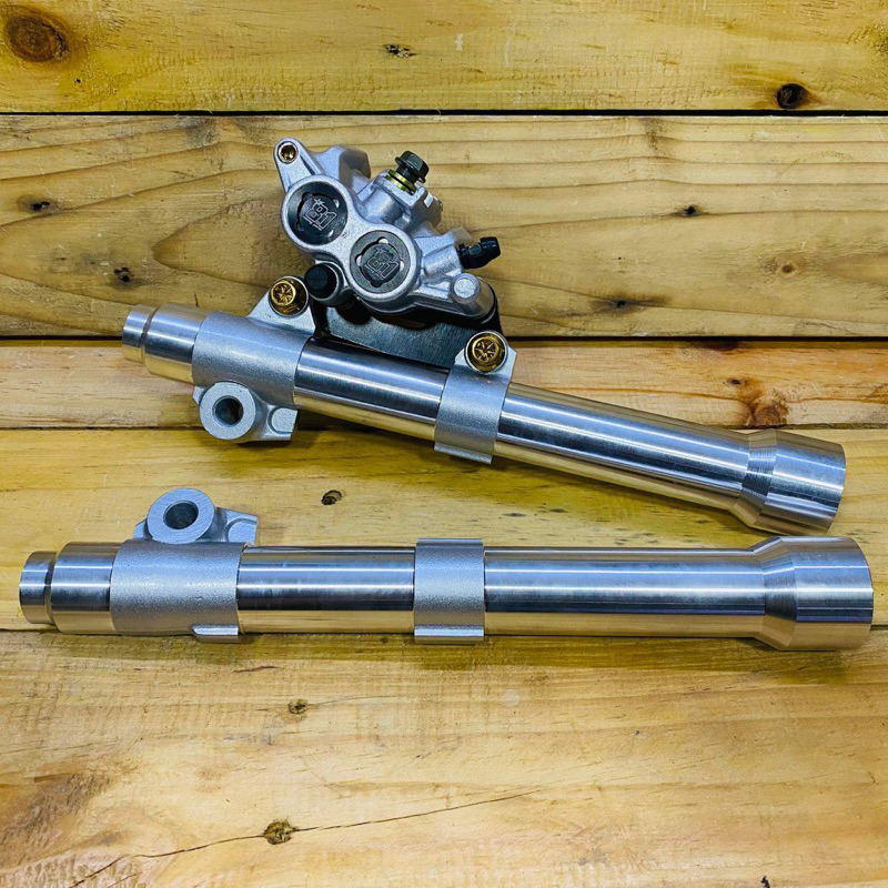 LIGHTEN FRONT SHOCK OUTER TUBE + CALIPER + DISC + EARL'S + 2 JRP ...