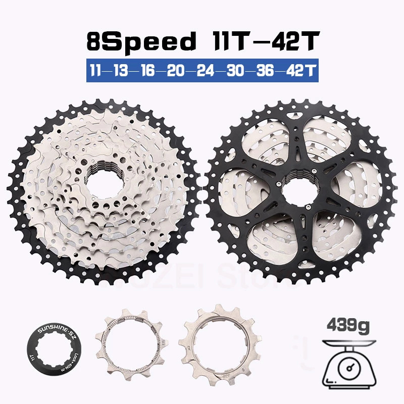 Sunshine 8 9 10 11 12 Speed Mountain Bike Cassette Cogs Freewheel 32T ...