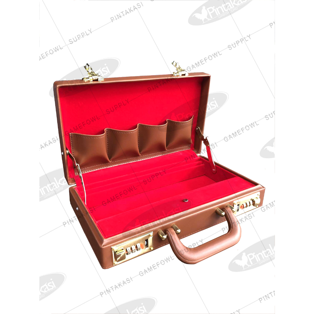 Tari Case Ordinary (Medium) 36pcs Tari Blade (Brown) for Gamefowl ...