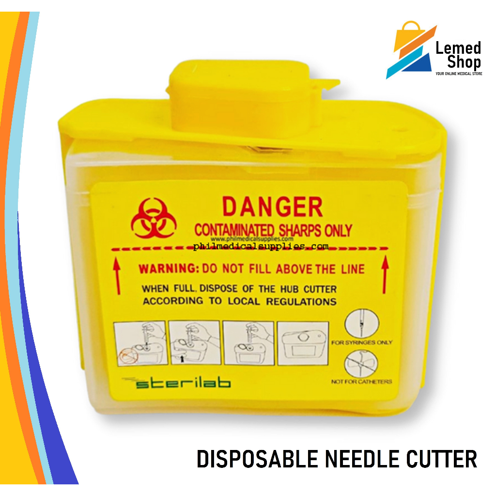 Needle Cutter Needle Destroyer Syringe Cutter 60ml Disposable Needle ...