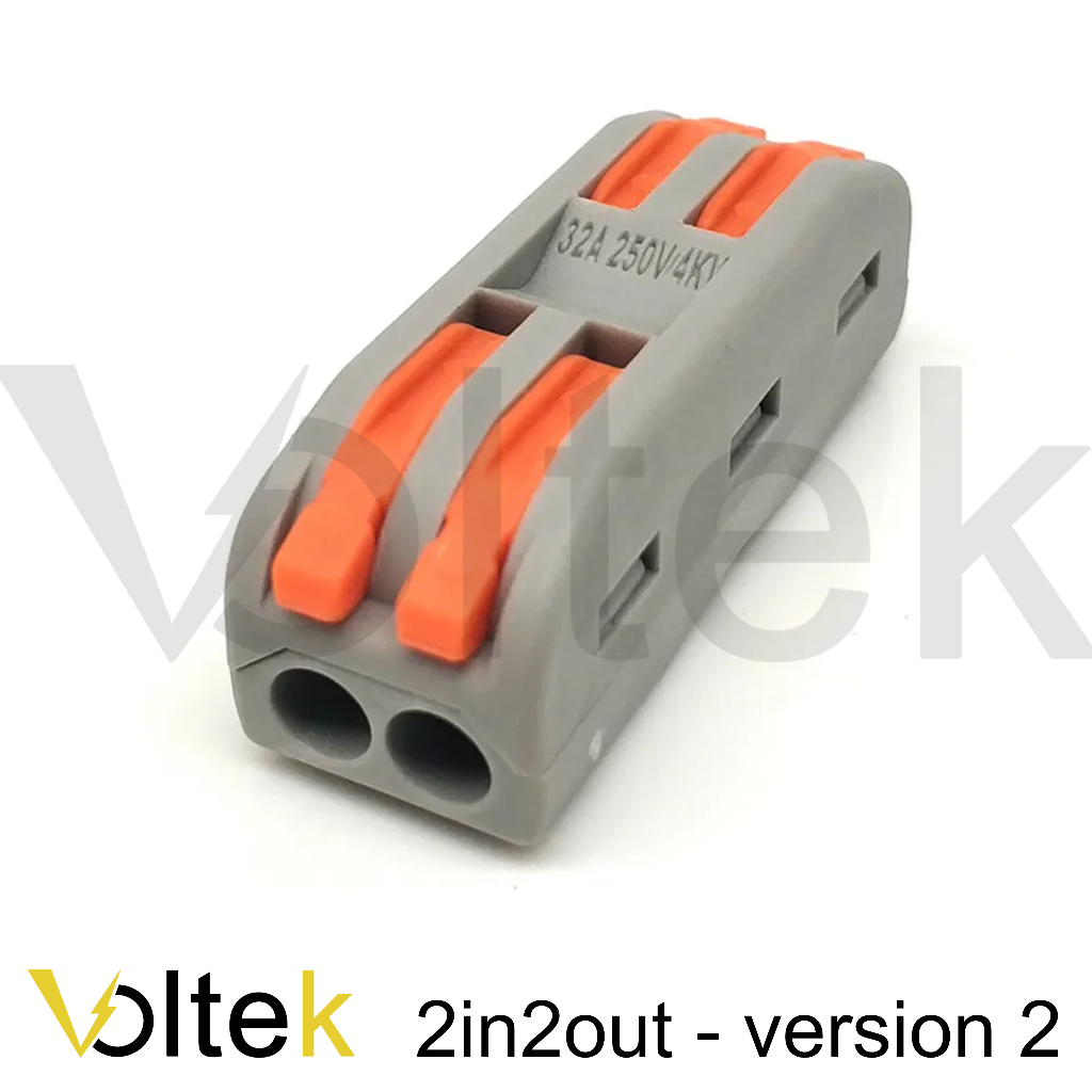 Wire connector 32A quick connector fast wire splitter universal wiring ...