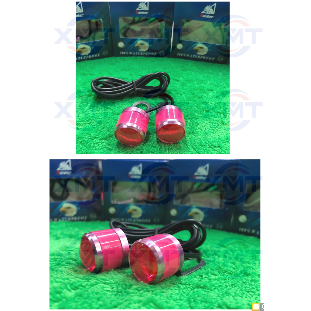 Motorcycle Eagle Eye LED Blinker with Bracket 2pcs Universal | Shopee ...