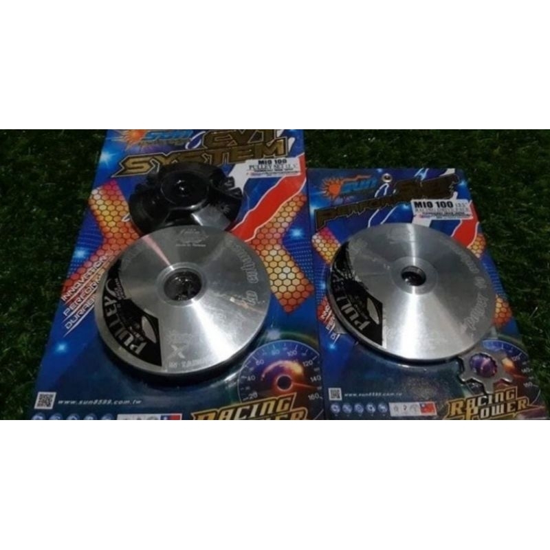Sun Racing Pulley with drive face & bushing 13.5 degree - Mio Sporty ...
