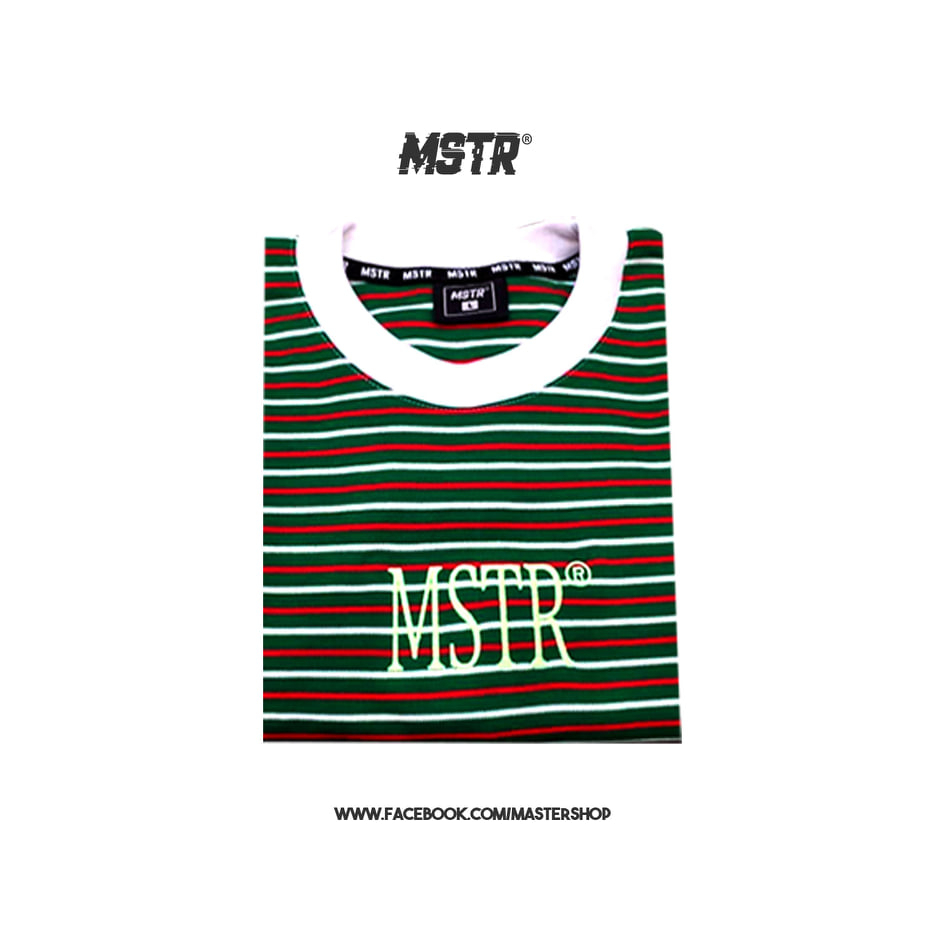 MSTR CO. - STRIPE COLLECTION "WHITE RIBBING" Men T-Shirt (Touch of ...