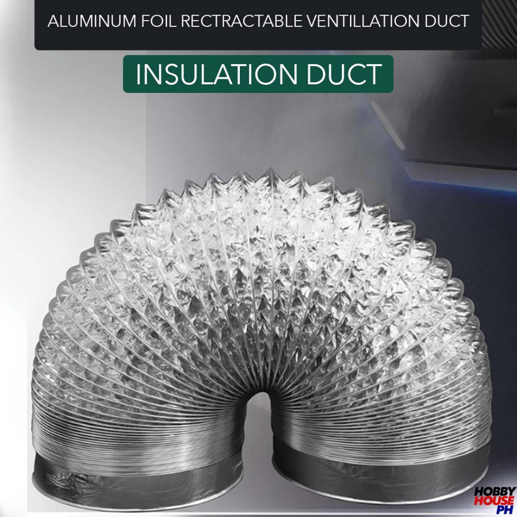 Aluminum Foil Retractable Ventilation Duct | Shopee Philippines