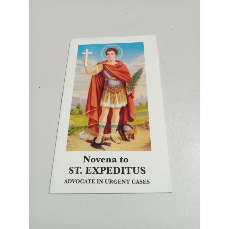 Novena to st.expeditus | Shopee Philippines