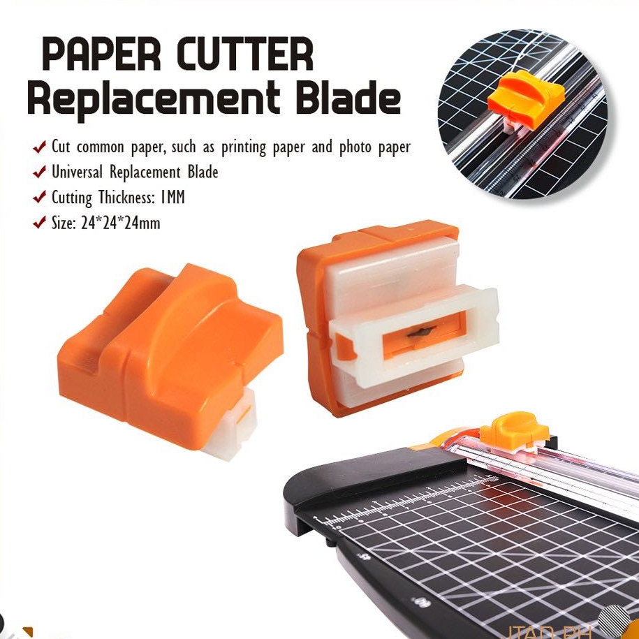 Paper Trimmer Blade (1-piece) / Sliding Cutter Blade (1-piece) | Shopee ...