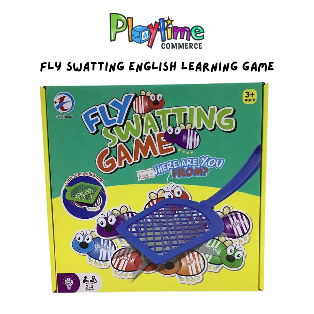 Fly Swatting English Learning Game Puzzle Board Interactive Toys ...