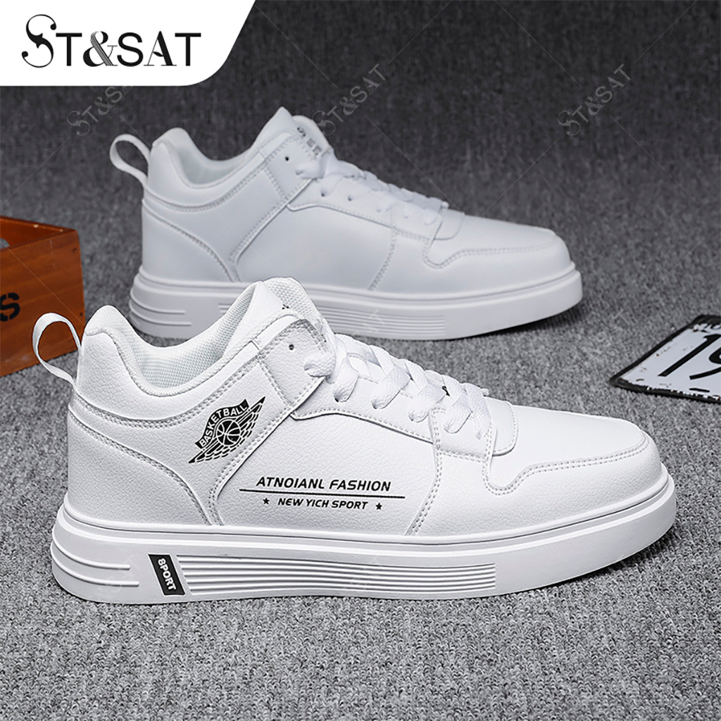 ST&SAT New fashion korean trend low cut simple sneakers for Men ...