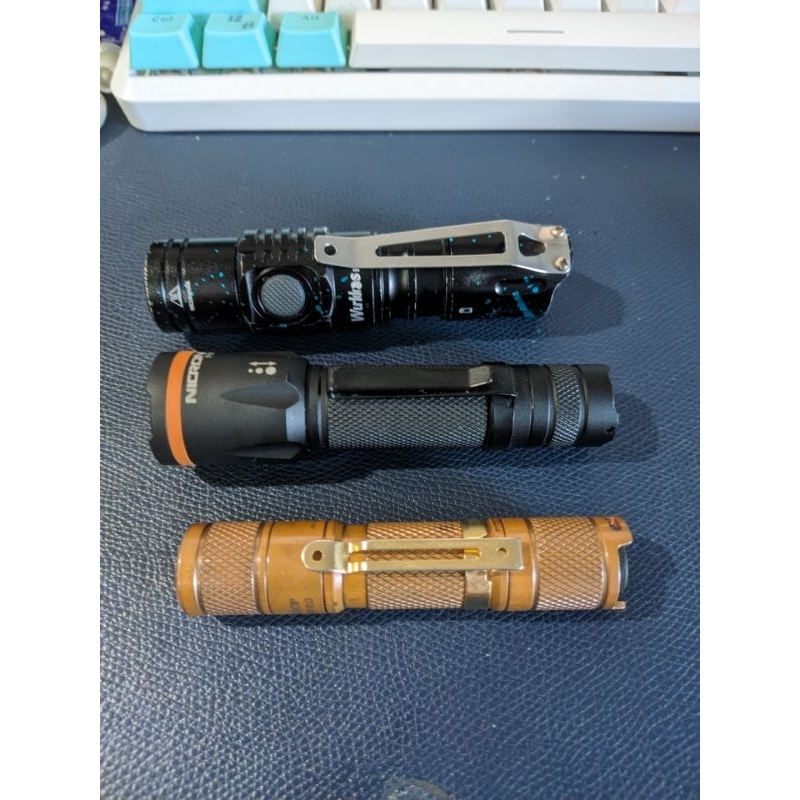 Barely Used Flashlights for EDC with pocket clips | Shopee Philippines