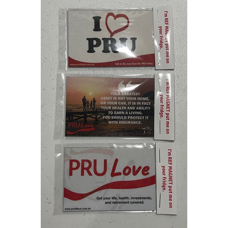 PRU LIFE UK REF MAGNET | Shopee Philippines