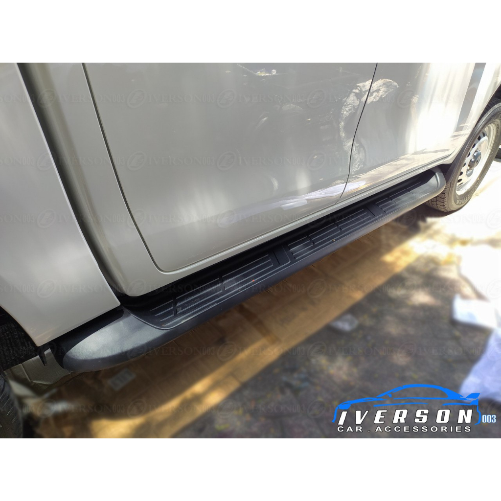Black Running Board Stepboard for Toyota Hilux 2015 to 2021 Step Board ...