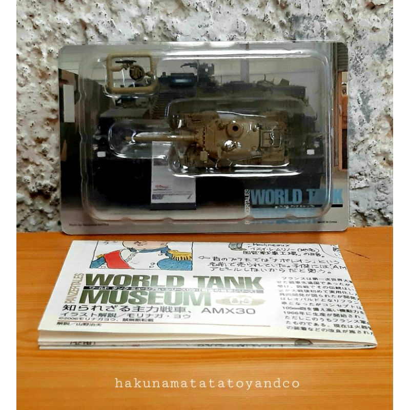 Takara 1:144 World Tank Museum 9 AMX30 Main Battle Tank Desert 160 USA ...
