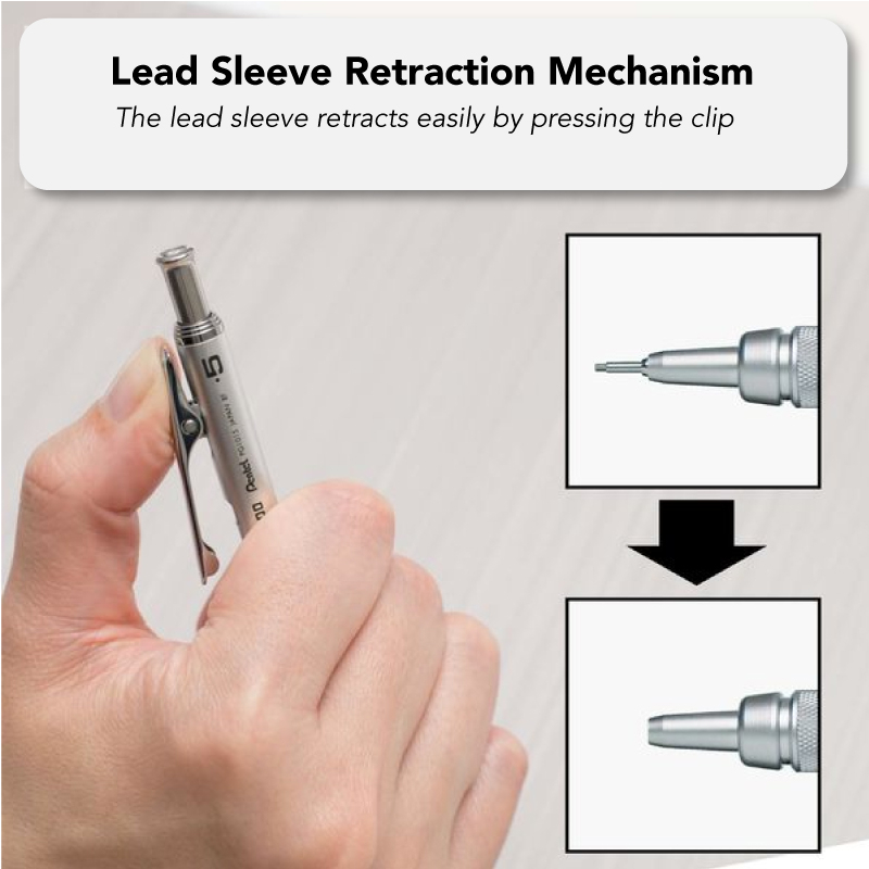 Pentel Graphgear 1000 Drafting Mechanical Pencil 0.3/0.5/0.9mm for ...