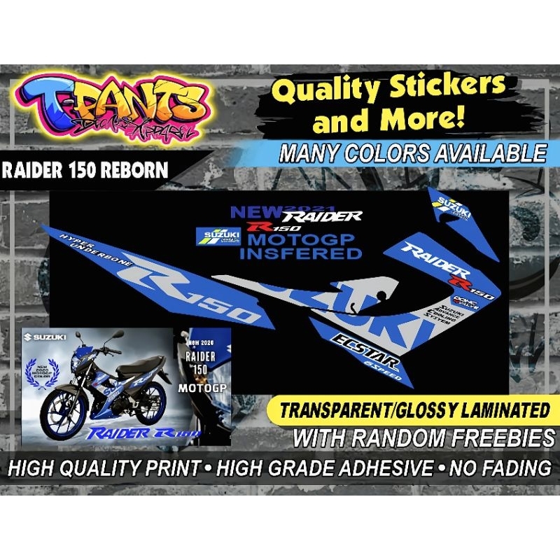 Raider 150 Moto GP Sticker Decals | Shopee Philippines