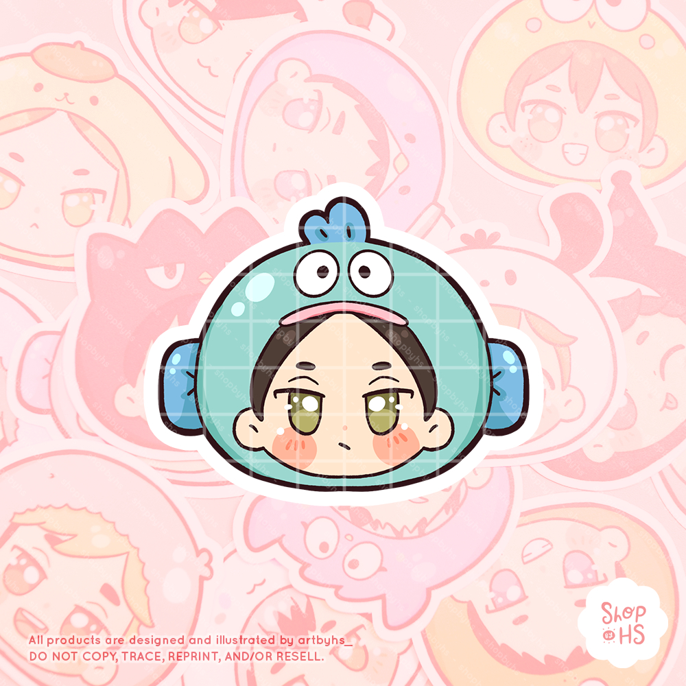 Haikyuu!! Sanrio Chibi Vinyl Stickers | Shopee Philippines
