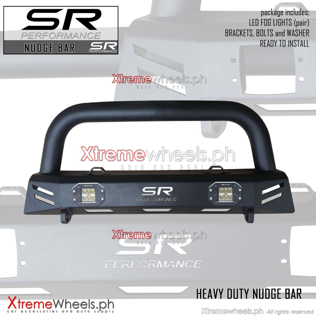 MONTERO SPORT 2009 to 2025 FRONT NUDGE BAR / BULL BAR / front bumper ...