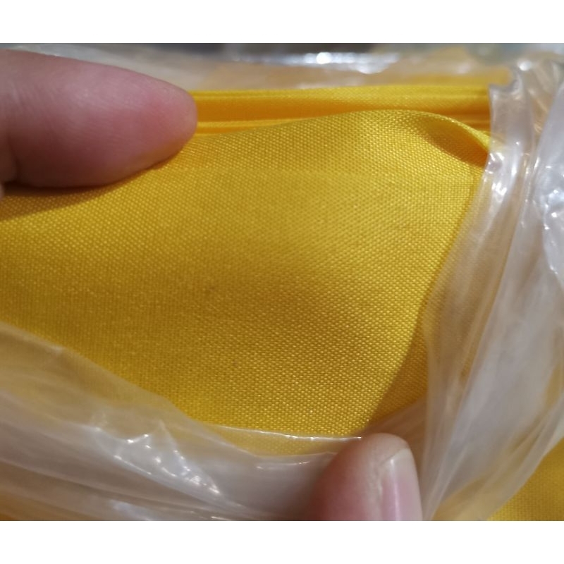 Geena per yard Pongee Gina Cloth Fabric plain Premium Quality | Shopee ...