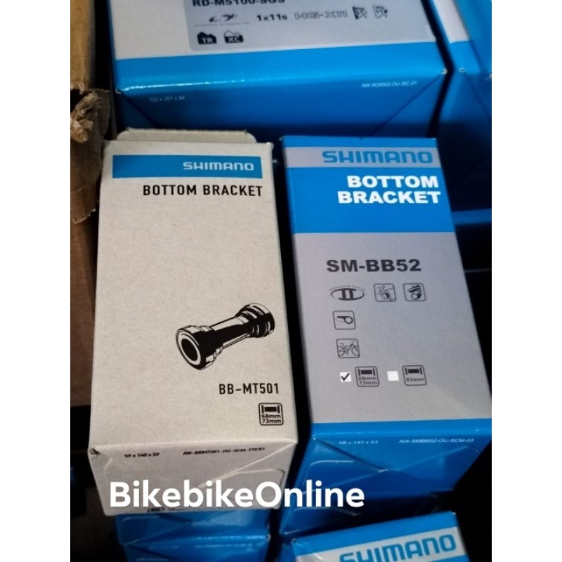 SHIMANO DEORE BB52 / BB MT501 BOTTOM BRACKET | Shopee Philippines