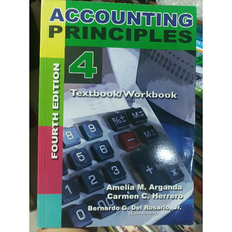 Accounting Principles 4 textbook / Workbook by Arganda/Herrero/Del ...