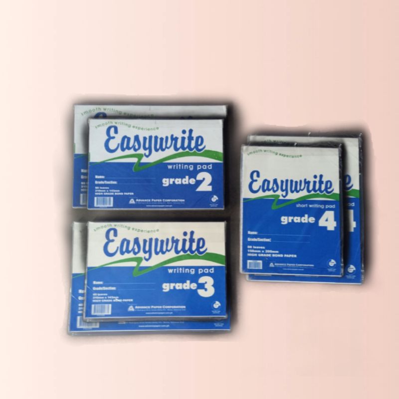 Easywrite Writing Pad Grade II Grade III Grade IV 2pads/pk | Shopee ...