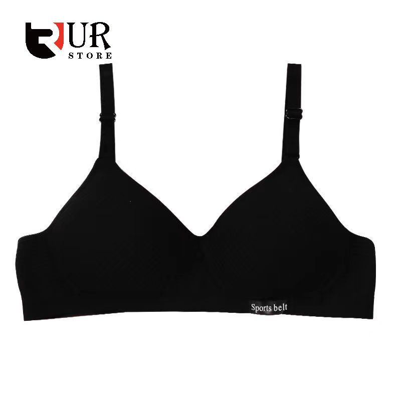 New Thin Cotton Without Steel Ring Gathered Bra For Girl Urstore ...