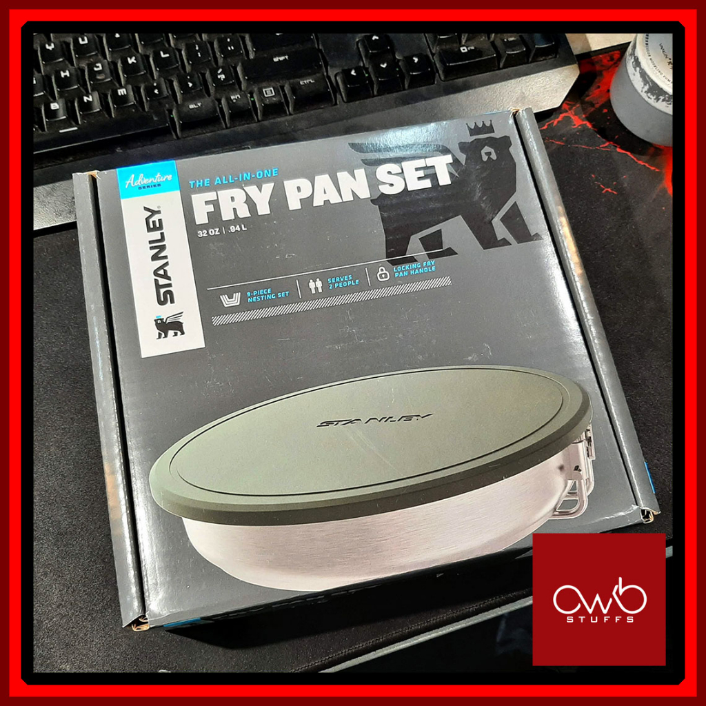 ADVENTURE ALL-IN-ONE FRY PAN SET - 9 pc Frying Pan Set - Cookset Cook ...