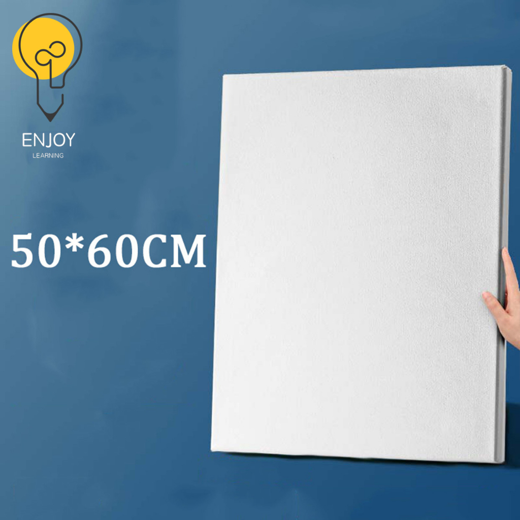 Canvas Board Painting Plain 100% Cotton with Wooden Frame for Acrylic ...