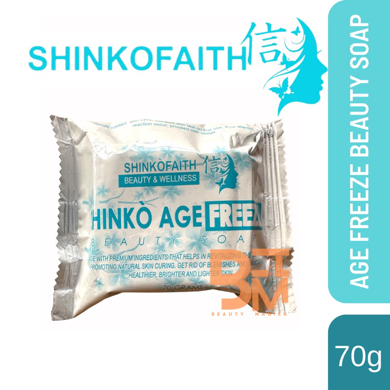 SHINKO AGE FREEZE BEAUTY SOAP by Ms. Roxanne | Shopee Philippines