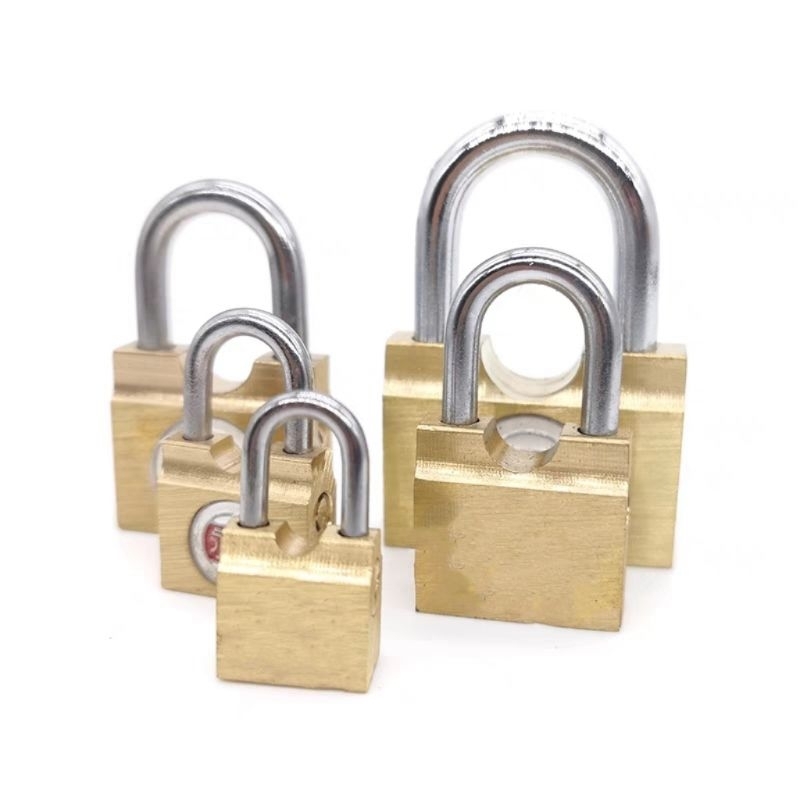heavy duty brass padlock egret padlock(gold) | Shopee Philippines