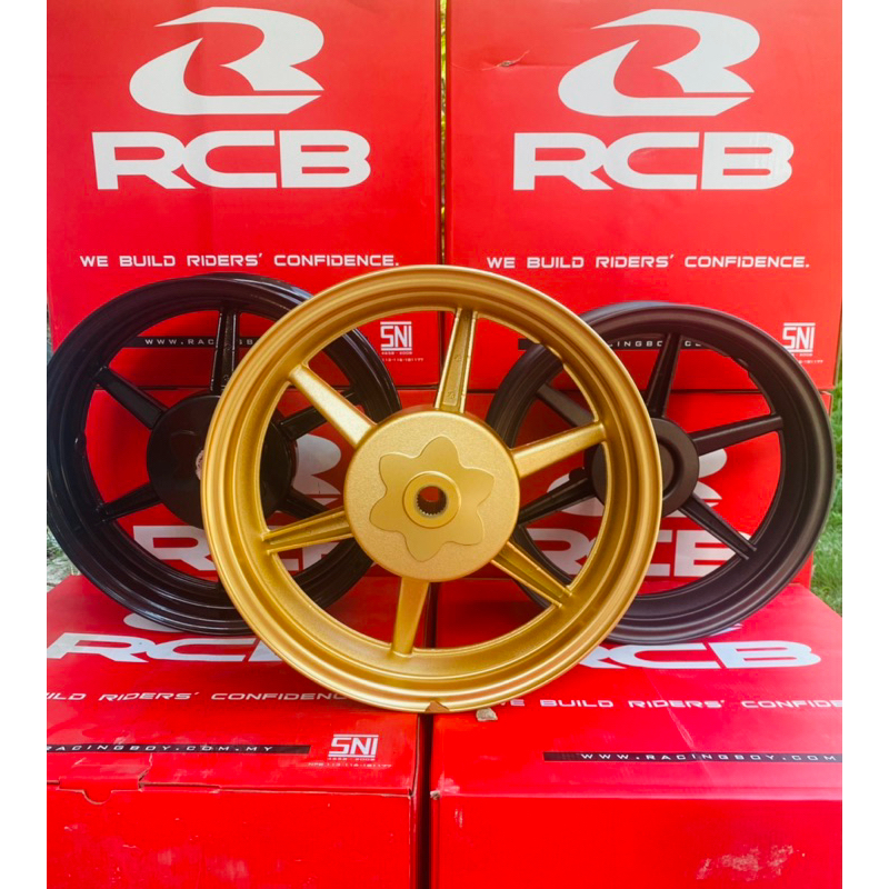 RCB MAGS FOR AEROX v1 v2 14’ (Free Tire Sealants & Tire valve | Shopee ...
