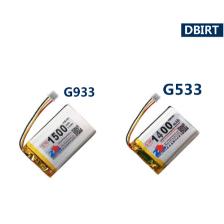 Original Replaces 1400mAh 1500mAh Battery For Logitech G533 G933 ...