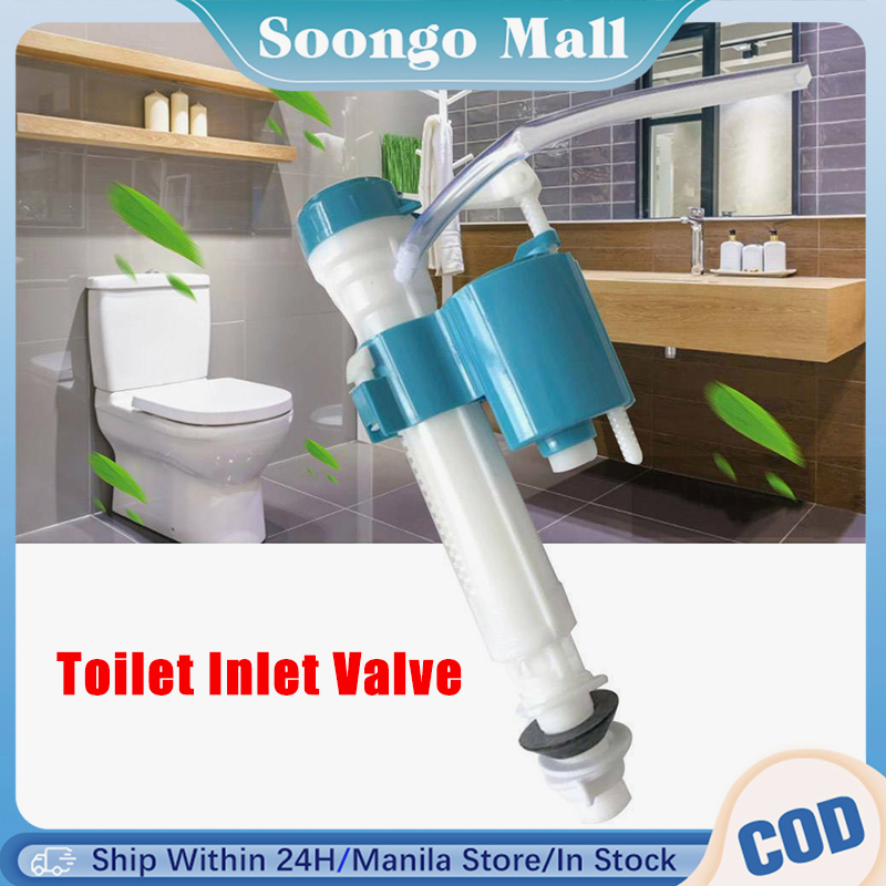 Universal Toilet Inlet Valve Adjustable Toilet Push Button Fill Valve ...