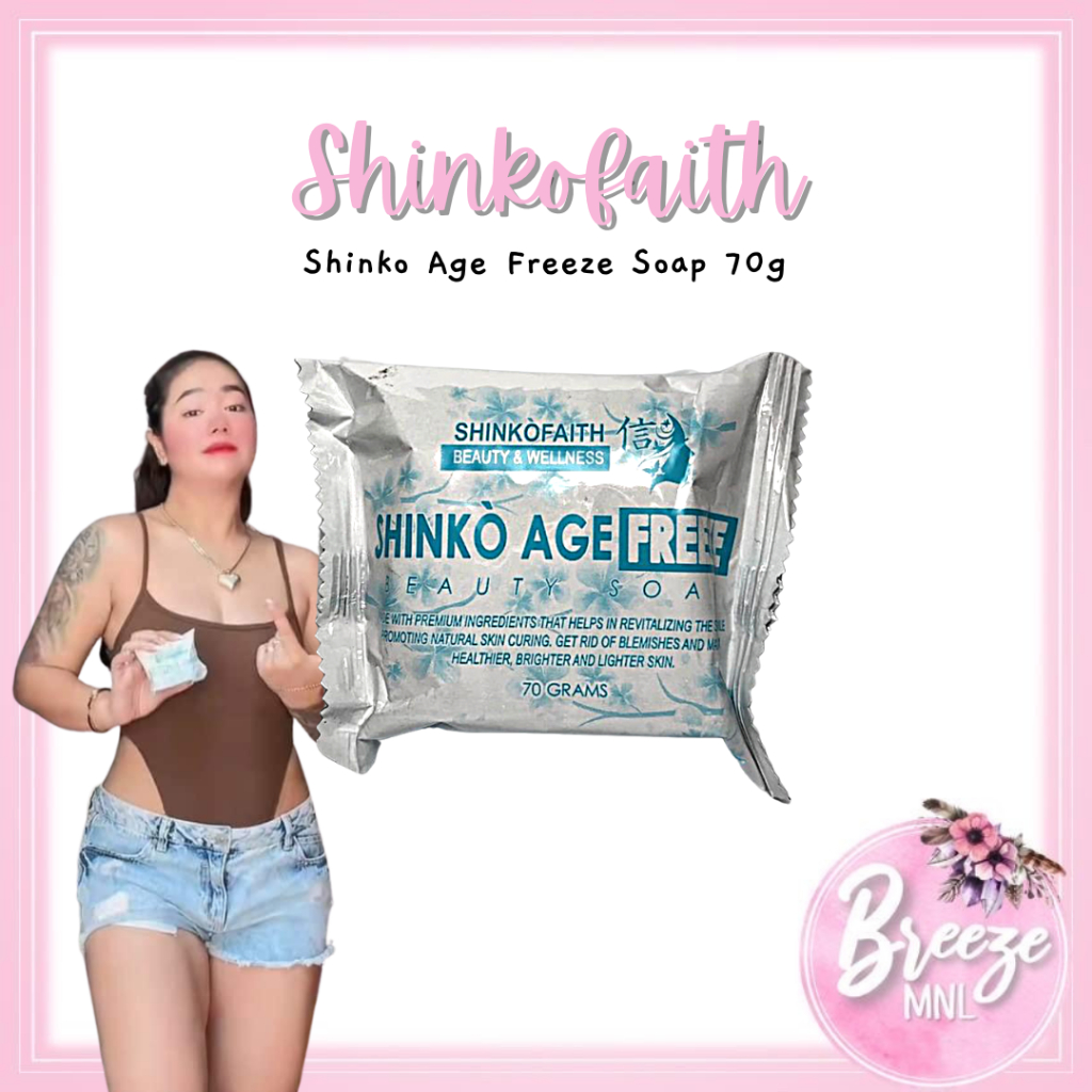Shinko Age Freeze Beauty Soap 70g Bar | Shopee Philippines