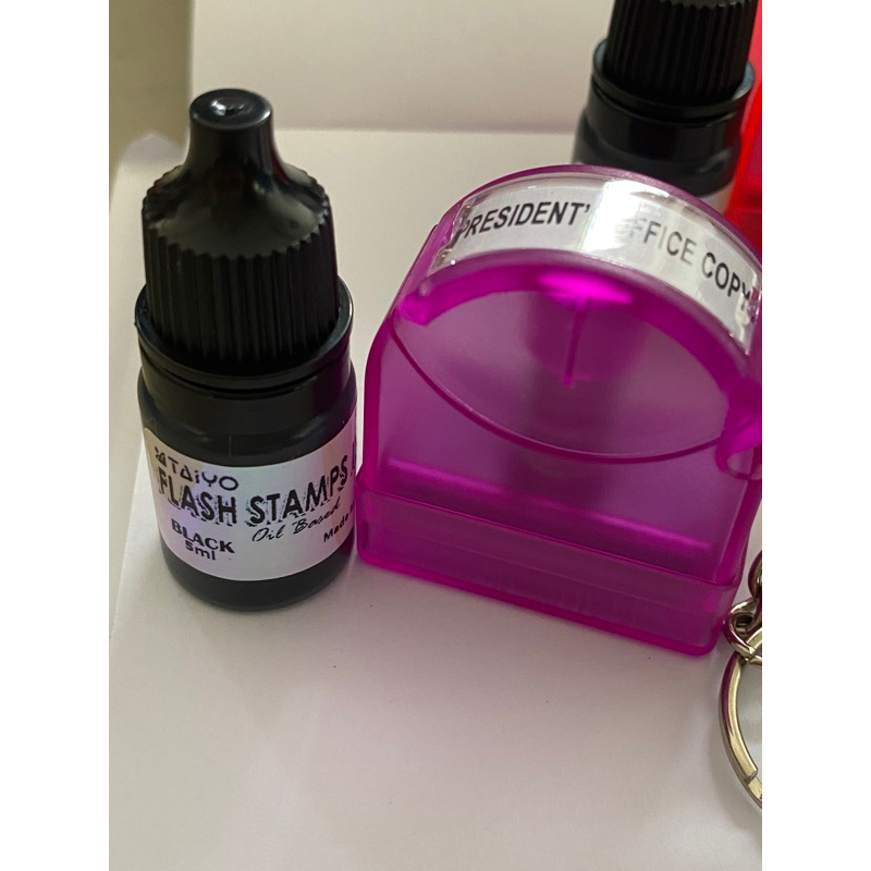 W/ INK DIGI STAMP 10x28MM Personalized SELF INKING FREE INK FREE INK ...