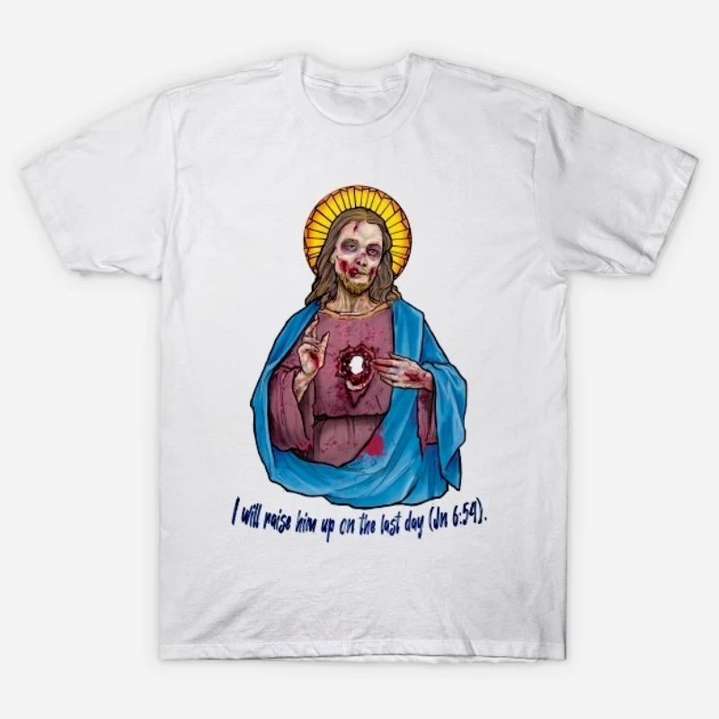 ZOMBIE JESUS - (TSHIRT) | Shopee Philippines