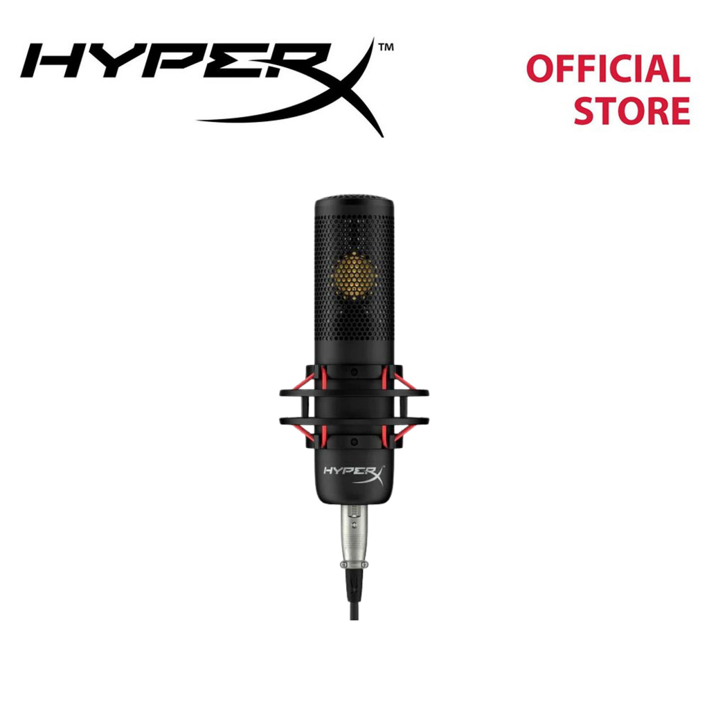 HyperX Procast Gold-Sputtered Large Diaphragm Xlr Connection Condenser ...