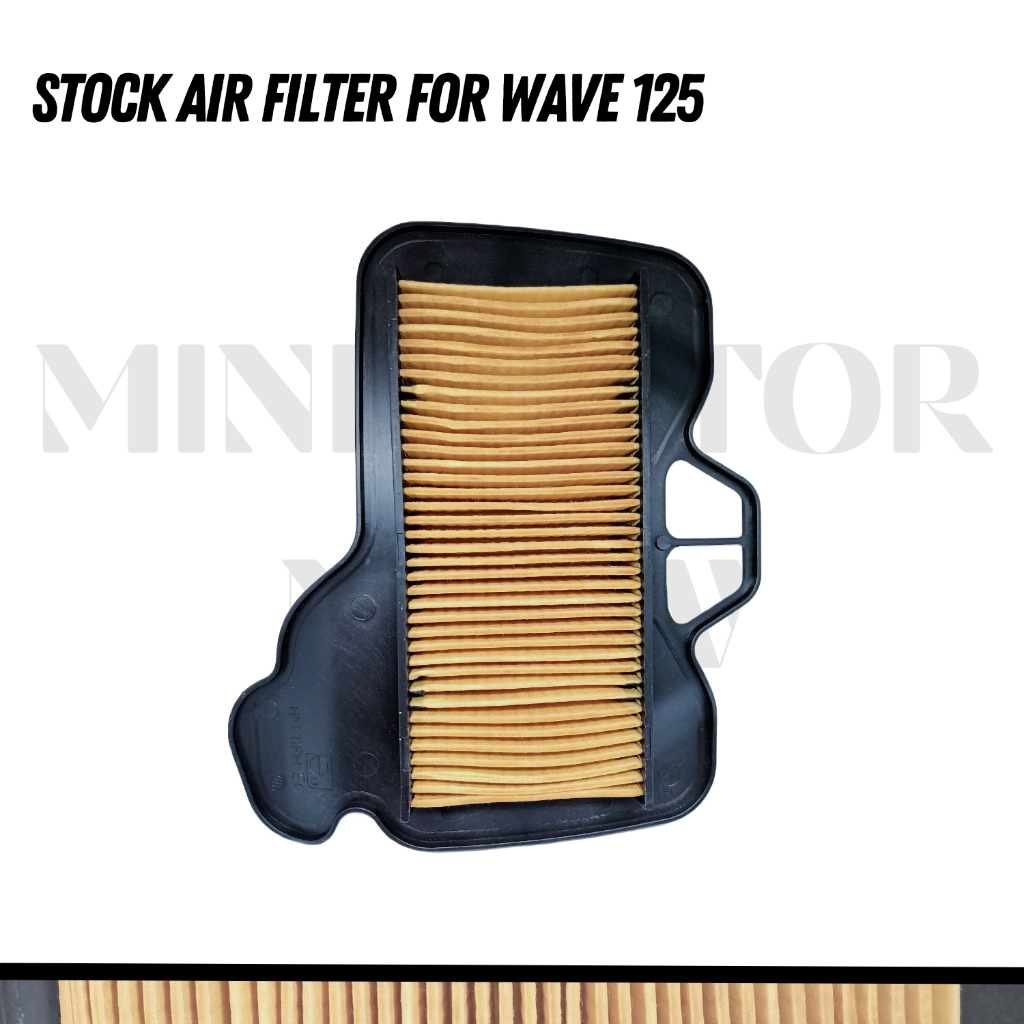 Stock Air filter for Wave 125 | Shopee Philippines