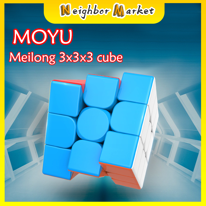 3x3x3 Magic Cube Stickerless Rubik's Cube Puzzle Professional Speed ...