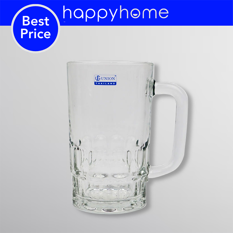 Union Glass Thailand Premium Clear Beer Mug 13oz | Shopee Philippines