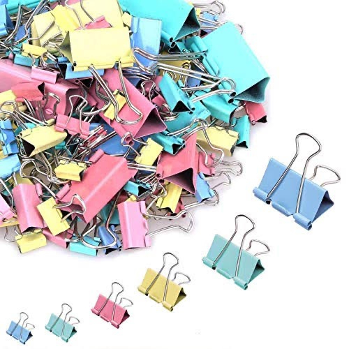 Colored binder clips long tail clip school supplies office supplies ...