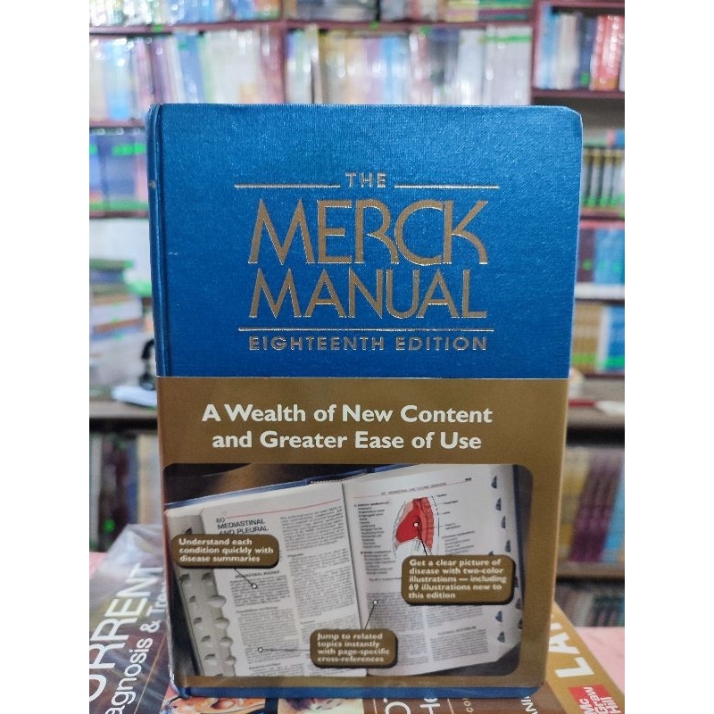 THE MERCK MANUAL MEDICINE 18th Edition | Shopee Philippines