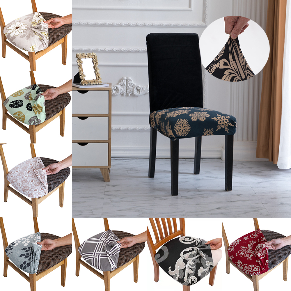 Elastic chair cover printed chair cover anti-fouling chair cushion ...