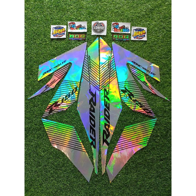 SUZUKI RAIDER 150 FI STOCK SIZE DECAL | Shopee Philippines