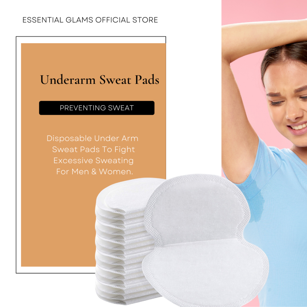 Effective 10PCS Underarm Sweat Pads Antiperspirant Underarm Sticker ...