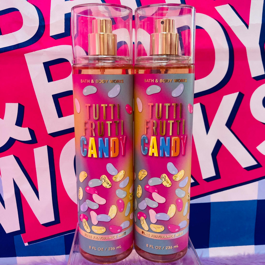 Bath & Body Work Fragrance Mist - Tutti Frutti Candy 236ml | Shopee ...